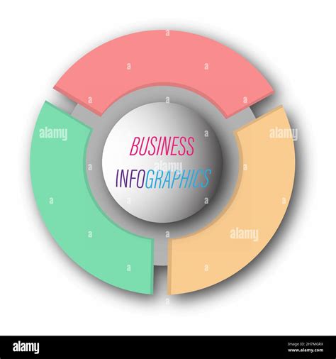 Circular Graph With Steps Sections Or Stages Pie Chart For The User Interface Round