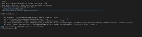 Android When I Upgrade My React Native Project To Version I Got This Type Of Error