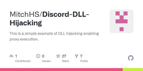 Discord Dll Hijacking This Is A Simple Example Of Dll Hijacking Enabling Proxy Execution R