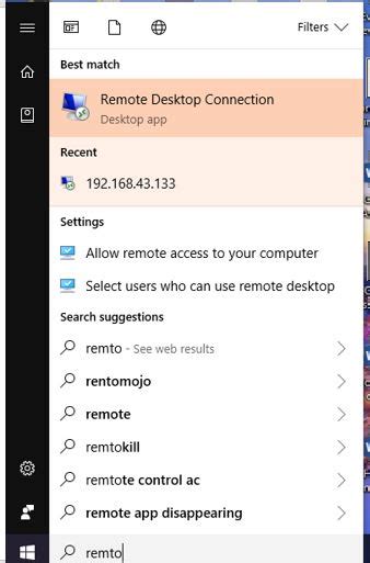How To Use Remote Desktop Mstsc Command H2s Media