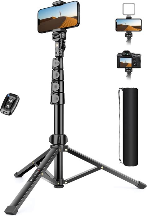 Liphisy 64” Tripod For Cell Phone And Camera Phone Tripod