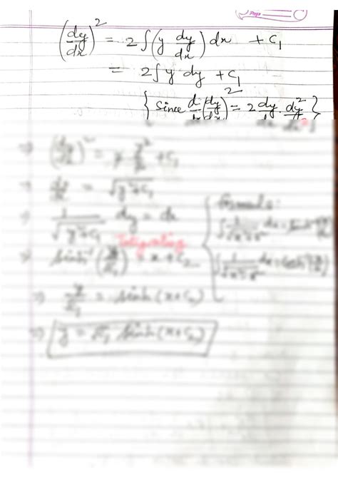 Solution Second Order Differential Equation 1 Studypool