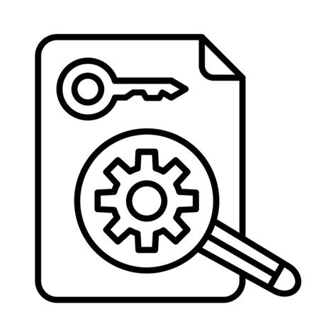 Premium Vector Keywords Optimization Line Illustration