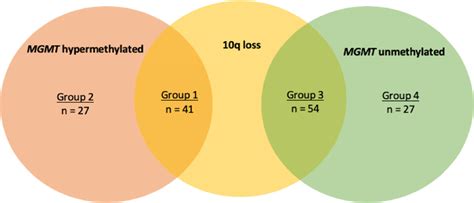 A Graphical Representation Of Overlap Or Lack Thereof Of The Four
