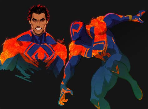 Miguel Ohara And Spider Man Marvel And 3 More Drawn By Esaart Danbooru