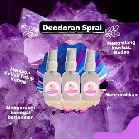 Jual Deodoran Spray 30ml Shopee Indonesia