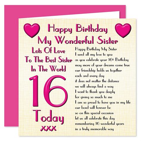 Happy Birthday Sister Cards