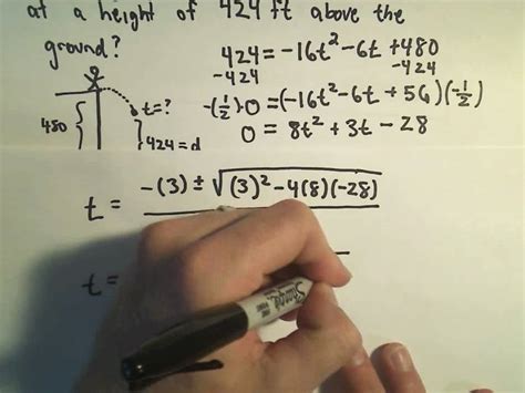 Projectile Motion Problems Quadratics At Caitlin Shaeffer Blog