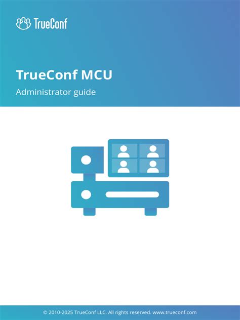 Trueconf Mcu En 2 Pdf Session Initiation Protocol Computer Data
