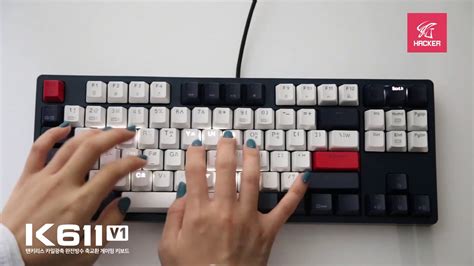 [abko] Hacker K611 Navy Led Youtube