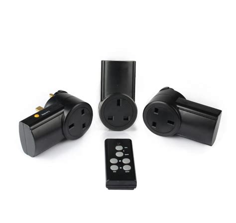 Wireless Remote Socket 3pcs Socket With 1 Remote Control Electrical