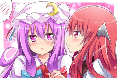 Patchouli Knowledge And Koakuma Touhou Drawn By Shinekalta Danbooru