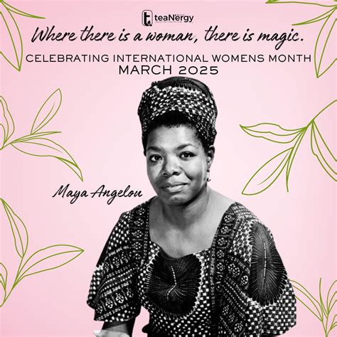 Tea2go 📖 Tea And Trailblazers Maya Angelou Edition 📖 Did You Know Maya