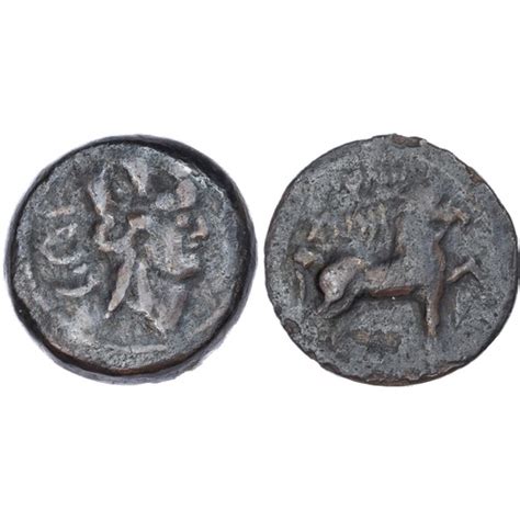 Numidia Cirta C 75 50 Bc Ae 26mm 1214g Turreted Head In