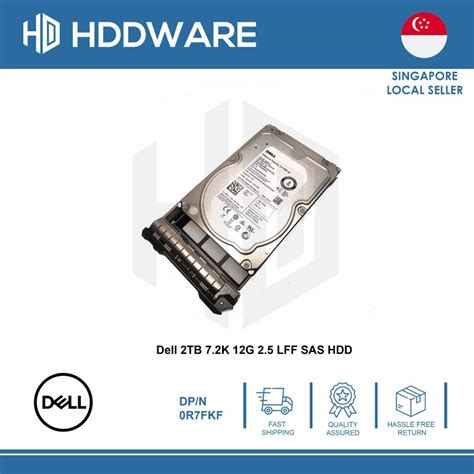 Dell 2tb 72k 12g Sas 35 512n Hdd 0r7fkf R7fkf St2000nm0005