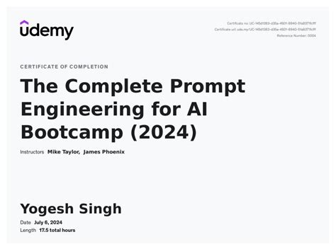 Yogesh Singh On Linkedin Ai Promptengineering Generativeai Udemy Lifelonglearning Tcs