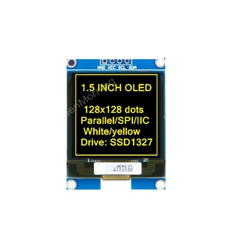 1 5 Inch Yellow Oled Display Module