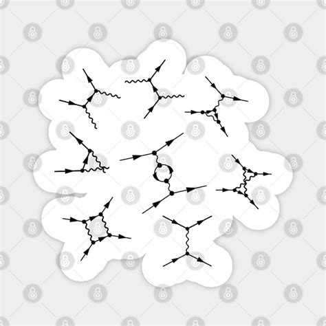 Feynman Diagrams Quantum Field Theory Basics Physics Magnet Teepublic