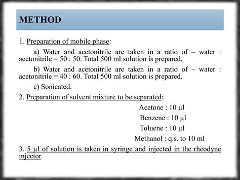 System Suitability Parameters Assessment By Hplc Pptx