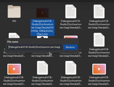 Bring Back The Old Renaming Style Brainstorm KDE Discuss