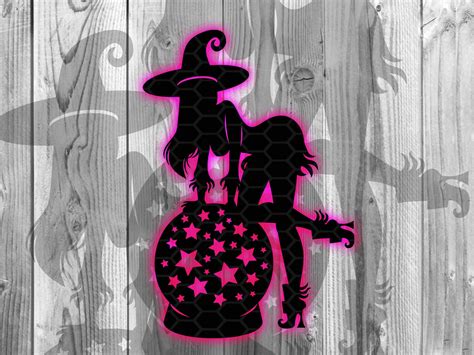 Halloween Witches SVG V Isolated Clipart Cut File Sexy Witch Etsy