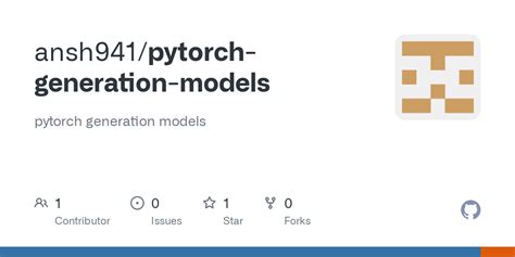 GitHub Ansh941 Pytorch Generation Models Pytorch Generation Models