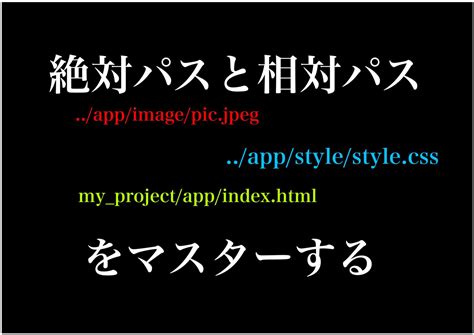 【3分で理解】絶対パスと相対パスの書き方 Dokupro