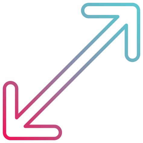 Maximize Generic Gradient Outline Icon