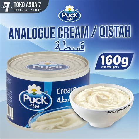 Puck Cream Analogue Qistah Plain 160gr Asba Jaya Berkah