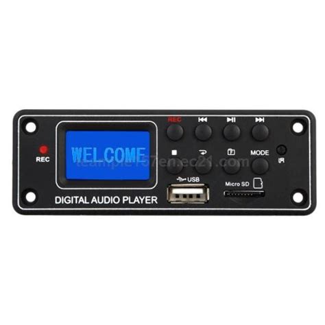 High Quality MP Player Decoder Board Audio Digital Display MP Module Dot Matrix LCD TDM Id
