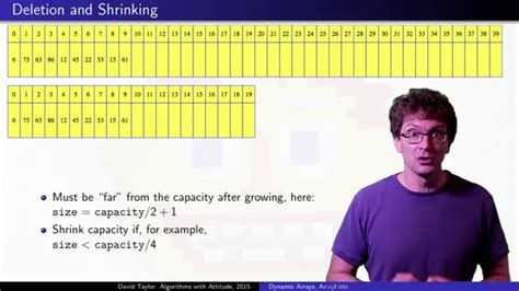 Dynamic Arrays Aka Arraylists Youtube