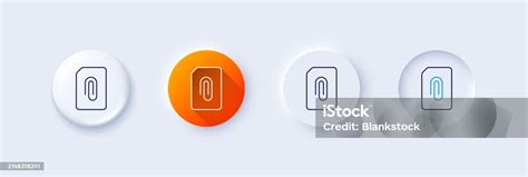 문서 라인 첨부 아이콘을 클릭합니다 파일 서명 선 아이콘 벡터 0명에 대한 스톡 벡터 아트 및 기타 이미지 0명 3차원 형태 개념 Istock