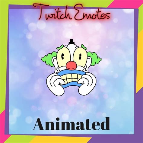 Animated Scared Emote Twitch Emotes Discord Emotes Streamer Emotes My