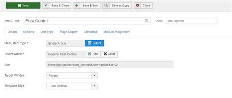 Addeditdelete Menu Items In Joomla Techno Goober