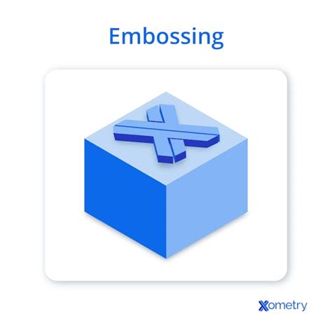 Embossing Definition Process Materials And Types Xometry
