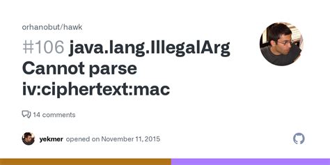 Javalangillegalargumentexception Cannot Parse Ivciphertextmac