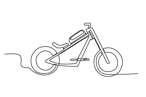 Premium Vector A City Electric Bike Electric Bike Oneline Drawing