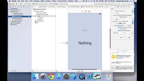 Ios Programming Simple Hello World App For Iphone With Swift And Xcode