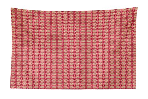 Abstract Tapestry Repeated Intricate Geometric Shapes And Tribal Inspired Triangular Motifs