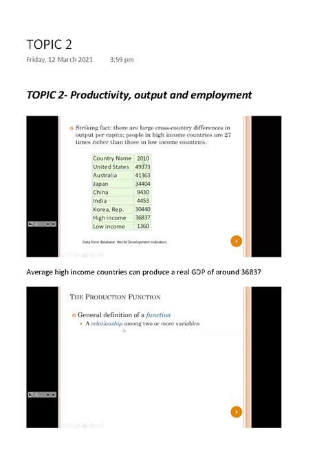 Topic 2 Intermediate Macroeconomics Lecture Notes And Powerpoint Slides Topic 2