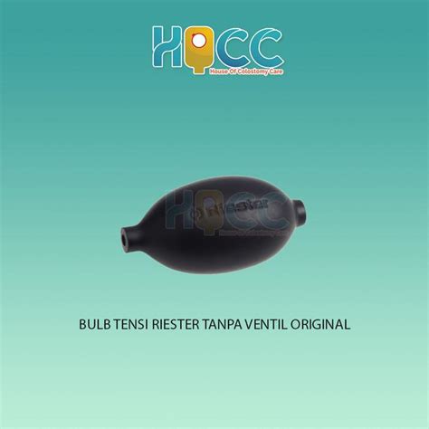 Bulb Tensi Riester Houseofcolostomycare