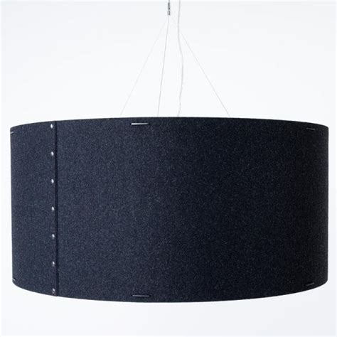 Acoustic Pendant Light Cylindrical Shape Acoustic Trom