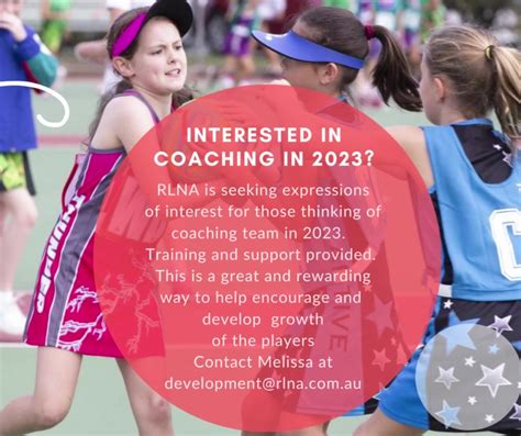 Interested In Coaching Netball In 2023 By Redcliffe Leagues Netball Association
