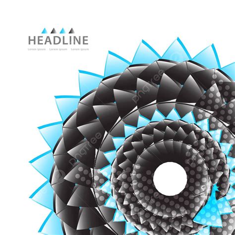 Brochure Header Layout Template Report Colorful Card Vector Report