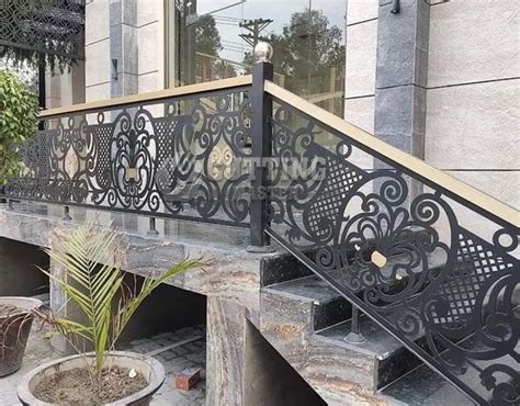 Railing Design New Design Stair Railing Fence Wrought Iron Stair