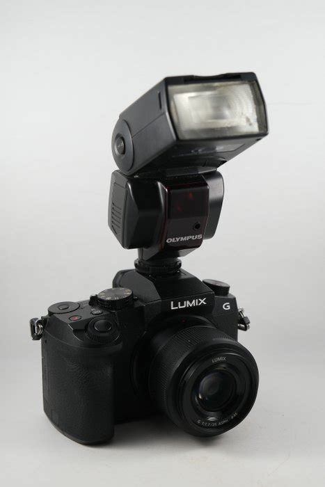 Olympus Panasonic Lumix G7 Lumix 25 Mm F 1 7 Mm Flash Fl 36