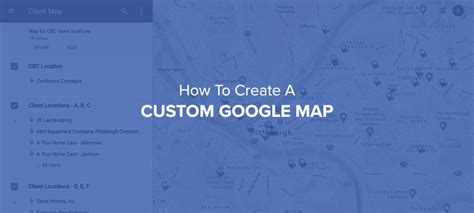 How To Create A Custom Google Map Corkboard Concepts