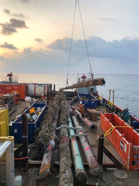 Pipeline Decommissioning Shelf Subsea Diving And Rov Contractor Perth Wa