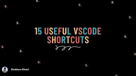 15 Useful Vscode Shortcuts To Improve Your Productivity R Vscode