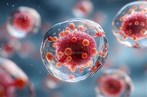 Image Of Viral Cells Under Microscope Creative Imagepicture Free